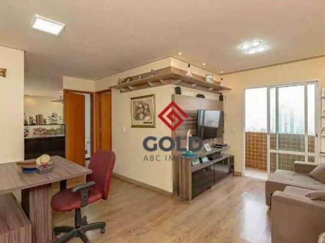 Apartamento com 2 dormitórios à venda, 58 m² por R$ 500.000,00 Vila Pires Santo André/SP