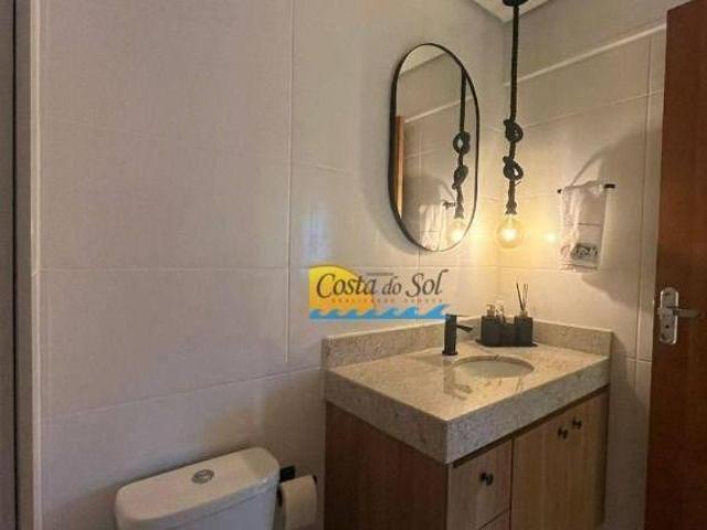 Apartamento com 2 dormitórios à venda, 58 m² por R$ 540.000 Macuco Santos/SP