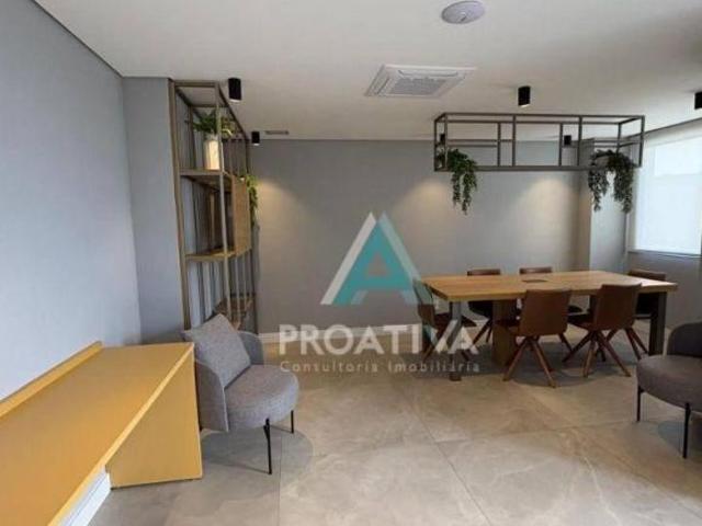 Apartamento com 2 dormitórios à venda, 58 m² por R$ 649.999,00 Vila Alzira Santo André/SP