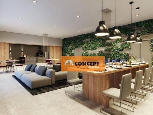 Apartamento com 2 dormitórios à venda, 58 m² por R$ 740.000,00 Jardim Esplanada São José dos Cam