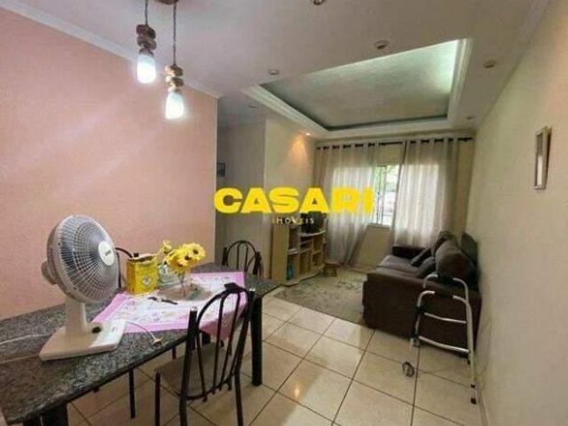 Apartamento com 2 dormitórios à venda, 58 m² Vila Tibiriçá Santo André/SP