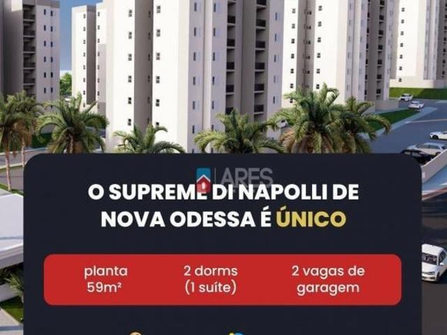 Apartamento com 2 dormitórios à venda, 59 m² por R$ 283.900,00 Jardim Santa Rita I Nova Odessa/S