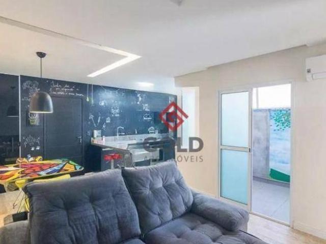 Apartamento com 2 dormitórios à venda, 59 m² por R$ 340.000,00 Parque Capuava Santo André/SP