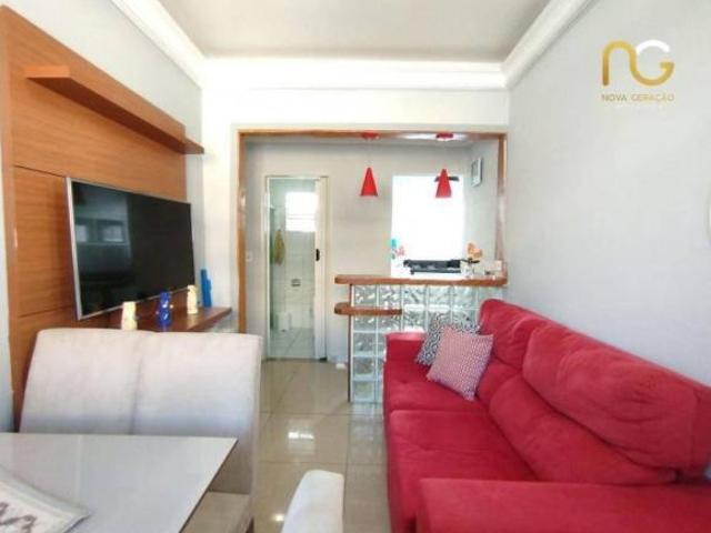 Apartamento com 2 dormitórios à venda, 59 m² por R$ 350.000,00 Boqueirão Praia Grande/SP