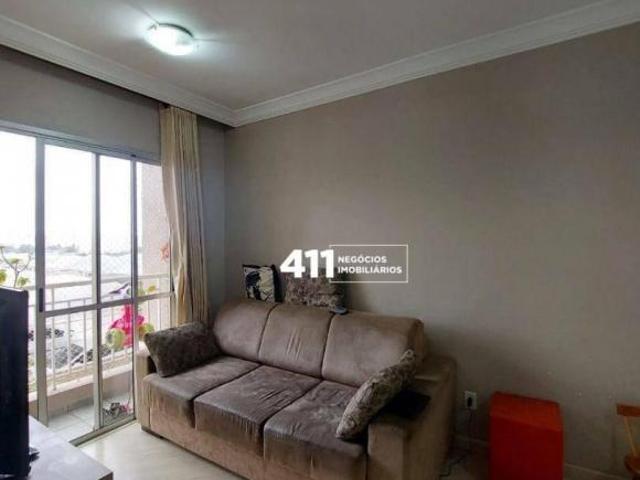 Apartamento com 2 dormitórios à venda, 59 m² por R$ 365.000,00 Taboão São Bernardo do Campo/SP