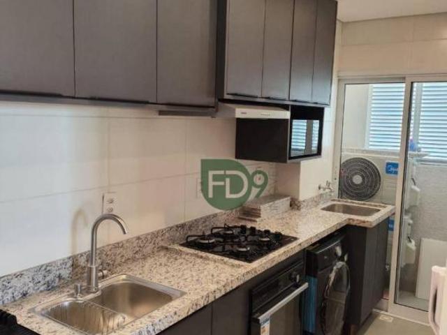 Apartamento com 2 dormitórios à venda, 59 m² por R$ 370.000 Balneário Salto Grande Americana/SP