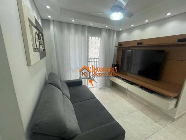 Apartamento com 2 dormitórios à venda, 59 m² por R$ 590.000,00 Vila Augusta Guarulhos/SP