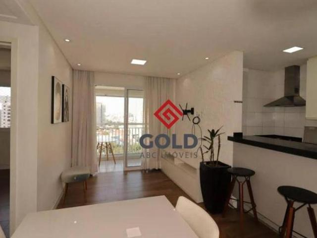 Apartamento com 2 dormitórios à venda, 59 m² por R$ 590.000,00 Campestre Santo André/SP