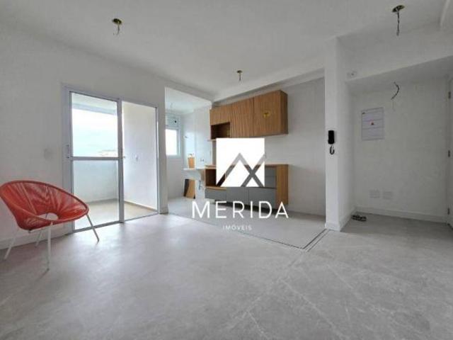 Apartamento com 2 dormitórios à venda, 59 m² por R$ 620.000,00 Campestre Santo André/SP