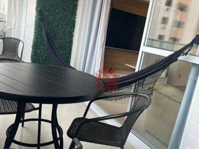 Apartamento com 2 dormitórios à venda, 59 m² por R$ 650.000,00 Marapé Santos/SP
