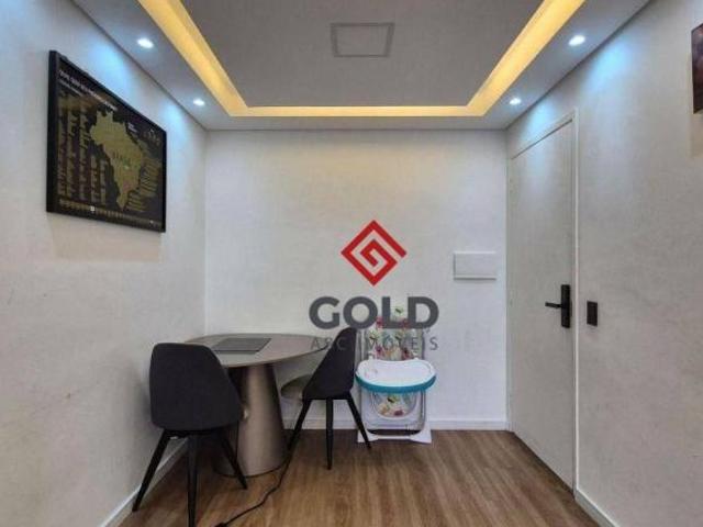 Apartamento com 2 dormitórios à venda, 50 m² Casa Branca Santo André/SP