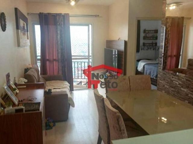 Apartamento com 2 dormitórios à venda, 50 m² Edifício Bruno Limão