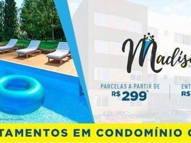 Apartamento com 2 dormitórios à venda, 50 m² por R$ 170.000,00 Itaqui Campo Largo/PR
