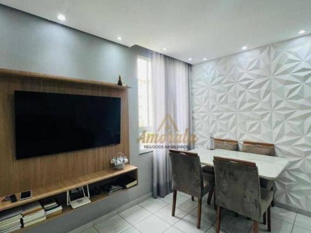 Apartamento com 2 dormitórios à venda, 50 m² por R$ 220.000,00 Jardim da Balsa II Americana/SP