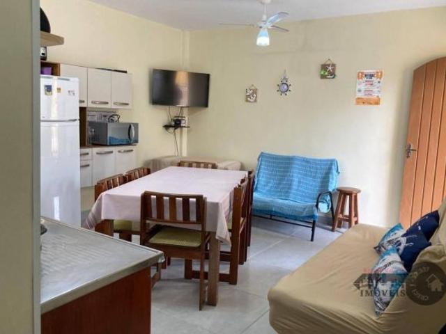 Apartamento com 2 dormitórios à venda, 50 m² por R$ 285.000,00 Praia do Sapê Ubatuba/SP
