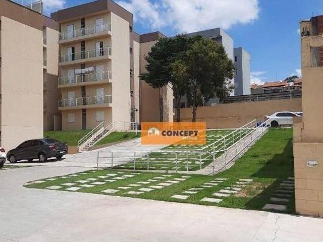 Apartamento com 2 dormitórios à venda, 50 m² por R$ 280.000,00 Vila Perracini Poá/SP
