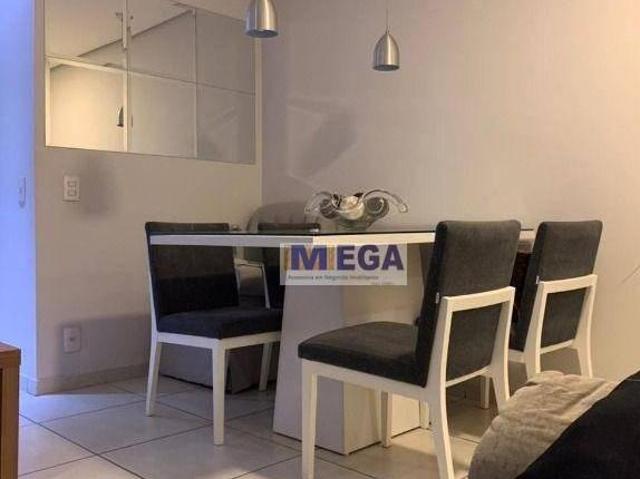 Apartamento com 2 dormitórios à venda, 50 m² por R$ 297.872,34 Parque Itália Campinas/SP