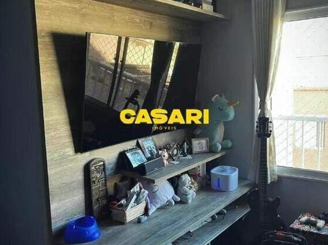 Apartamento com 2 dormitórios à venda, 50 m² por R$ 309.000,00 Parque Erasmo Assunção Santo Andr