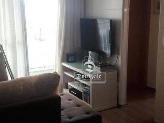 Apartamento com 2 dormitórios à venda, 50 m² por R$ 317.999,90 Utinga Santo André/SP