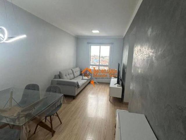 Apartamento com 2 dormitórios à venda, 50 m² por R$ 310.000,00 Centro Guarulhos/SP