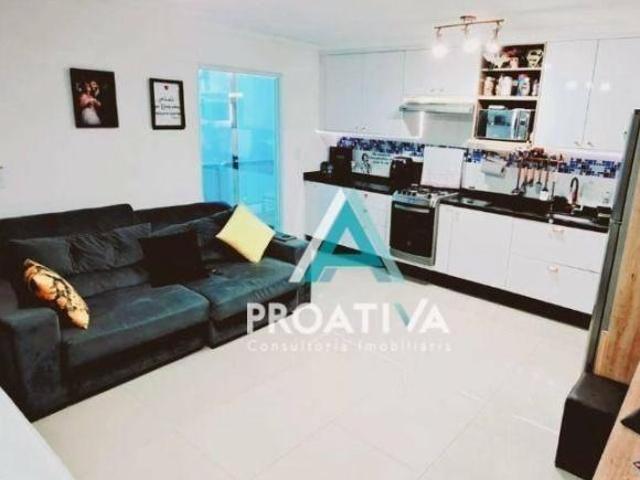 Apartamento com 2 dormitórios à venda, 50 m² por R$ 330.000,00 Vila Alto de Santo André Santo An