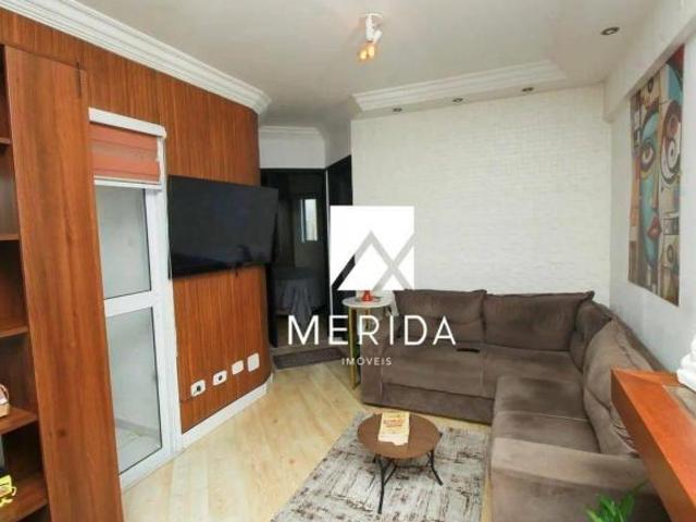 Apartamento com 2 dormitórios à venda, 50 m² por R$ 350.000,00 Vila Príncipe de Gales Santo Andr