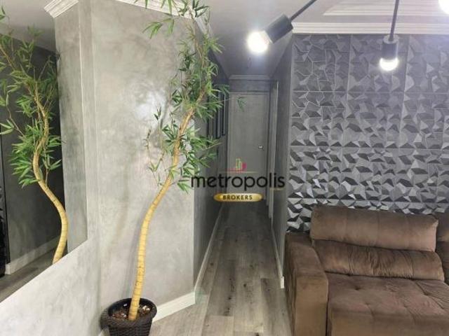 Apartamento com 2 dormitórios à venda, 50 m² por R$ 350.000,00 Parque Erasmo Assunção Santo Andr