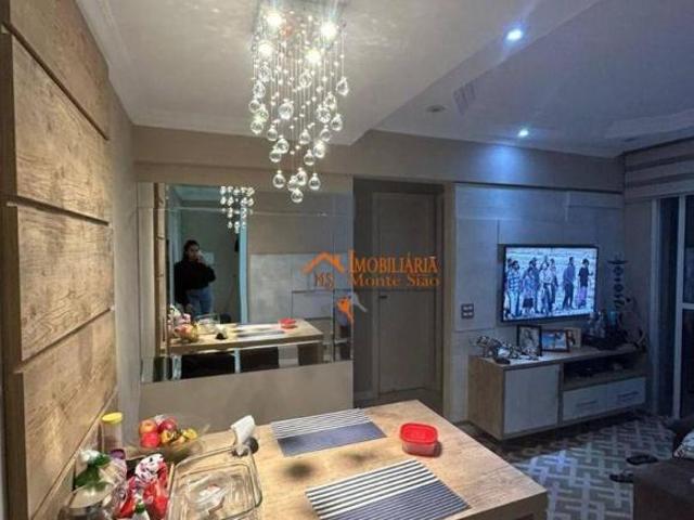 Apartamento com 2 dormitórios à venda, 50 m² por R$ 399.000,00 Ponte Grande Guarulhos/SP