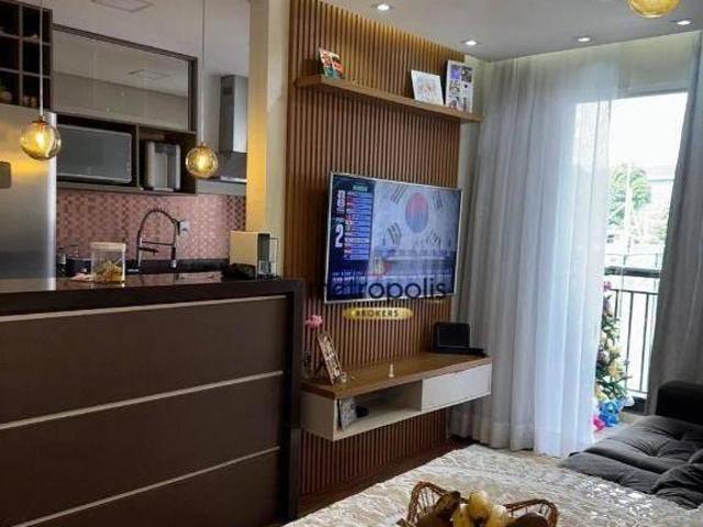 Apartamento com 2 dormitórios à venda, 50 m² por R$ 400.000,00 Utinga Santo André/SP