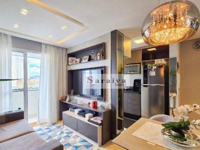 Apartamento com 2 dormitórios à venda, 50 m² por R$ 450.000 Vila Baeta Neves São Bernardo do Cam