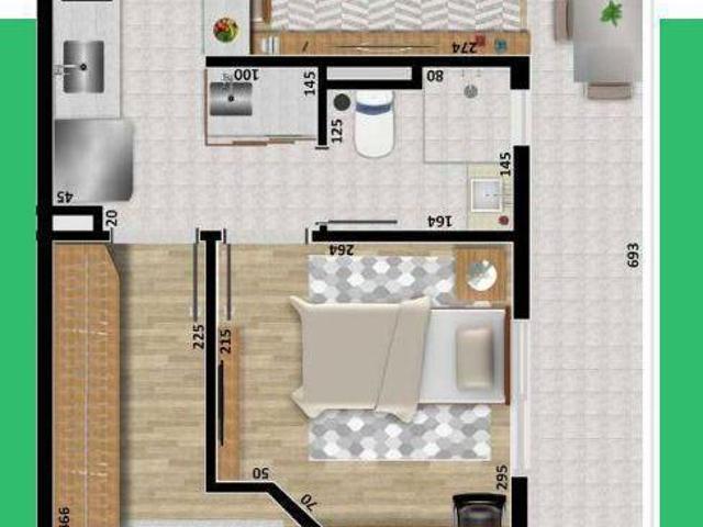 Apartamento com 2 dormitórios à venda, 50 m² por R$ 479.000,00 Cidade Vista Verde São José dos C