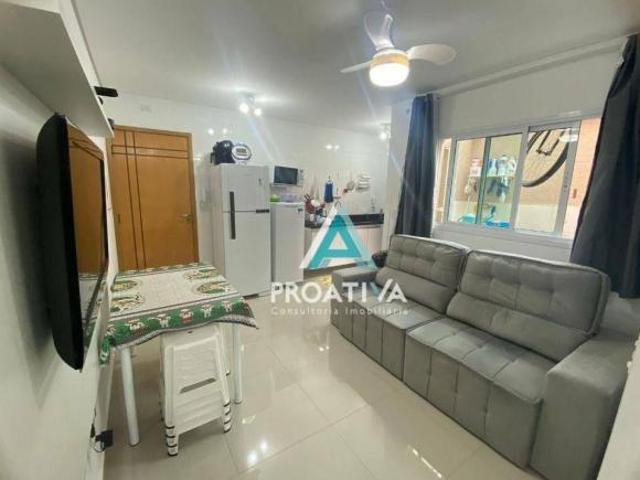 Apartamento com 2 dormitórios à venda, 50 m² Vila Scarpelli Santo André/SP