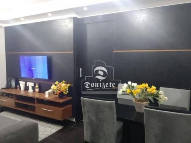 Apartamento com 2 dormitórios à venda, 51 m² por R$ 325.000,00 Vila Homero Thon Santo André/SP