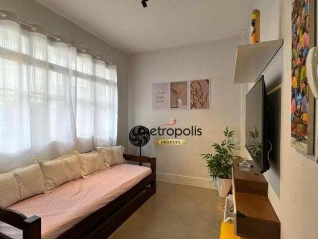 Apartamento com 2 dormitórios à venda, 51 m² por R$ 333.000,00 Canto do Forte Praia Grande/SP