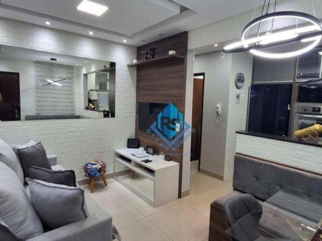 Apartamento com 2 dormitórios à venda, 51 m² por R$ 355.000,00 Nova Petrópolis São Bernardo do C