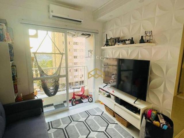 Apartamento com 2 dormitórios à venda, 51 m² por R$ 350.000,00 Parque Itália Campinas/SP
