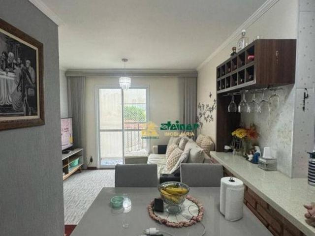 Apartamento com 2 dormitórios à venda, 51 m² por R$ 410.000,00 Vila Pedro Moreira Guarulhos/SP