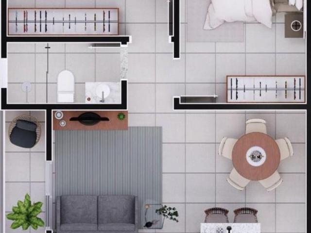 Apartamento com 2 dormitórios à venda, 51 m² por R$ 391.102 Vila Jerusalém São Bernardo do Campo