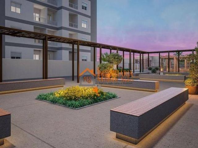 Apartamento com 2 dormitórios à venda, 51 m² por R$ 510.990,00 Vila Augusta Guarulhos/SP