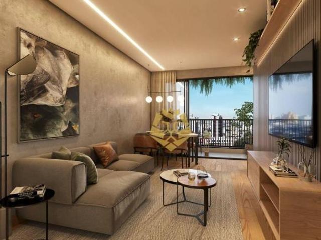 Apartamento com 2 dormitórios à venda, 51 m² por R$ 627.955,48 Centro Curitiba/PR