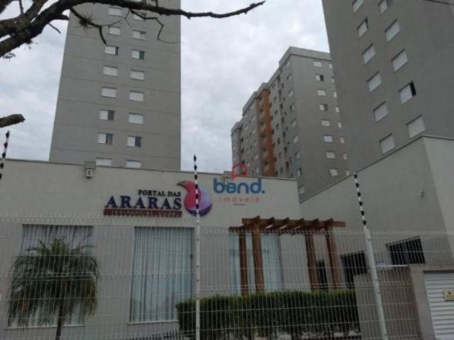 Apartamento com 2 dormitórios à venda, 51 m² Portal das Araras Porto Feliz/SP