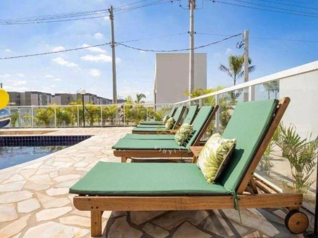 Apartamento com 2 dormitórios à venda, 51 m² Parque Bella Ville Hortolândia/SP