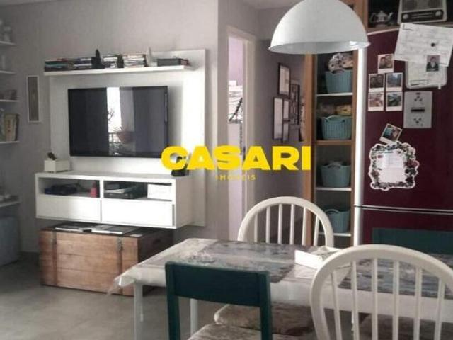 Apartamento com 2 dormitórios à venda, 52 m² Campestre Santo André/SP
