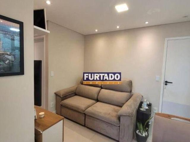 Apartamento com 2 dormitórios à venda, 52 m² Santa Maria Santo André/SP