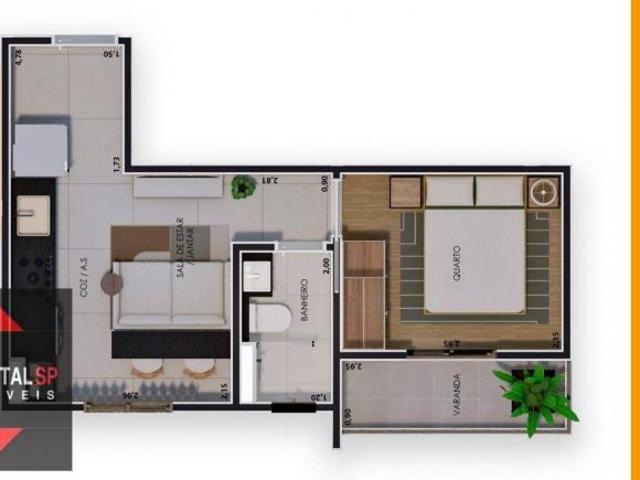 Apartamento com 2 dormitórios à venda, 52 m² por R$ 234.000,00 Itaquera São Paulo/SP
