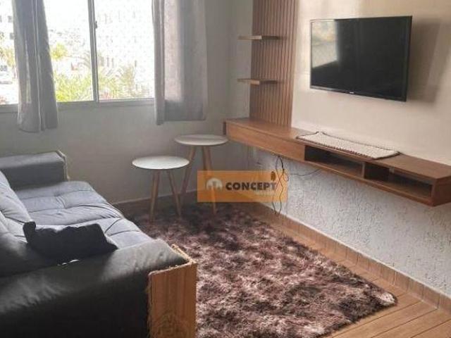 Apartamento com 2 dormitórios à venda, 52 m² por R$ 230.000,00 Vila Urupês Suzano/SP