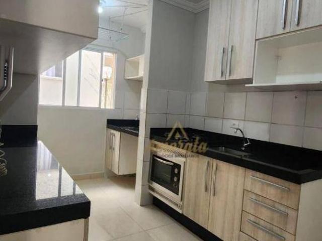 Apartamento com 2 dormitórios à venda, 52 m² por R$ 250.000 Parque Planalto Santa Bárbara D&apos Oest