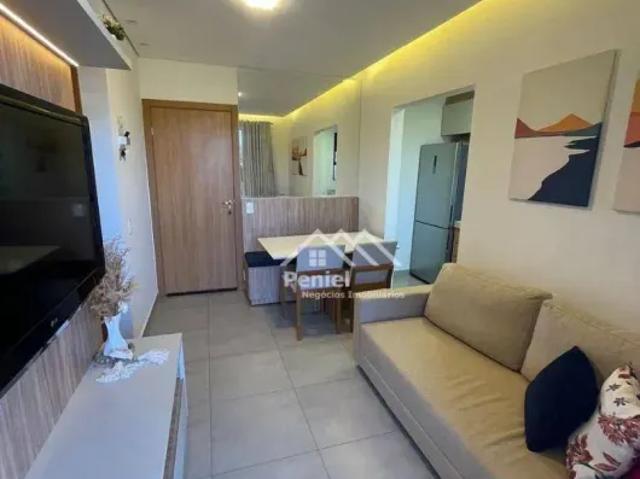 Apartamento com 2 dormitórios à venda, 52 m² por R$ 355.000,00 Quintas de São José Ribeirão Pret