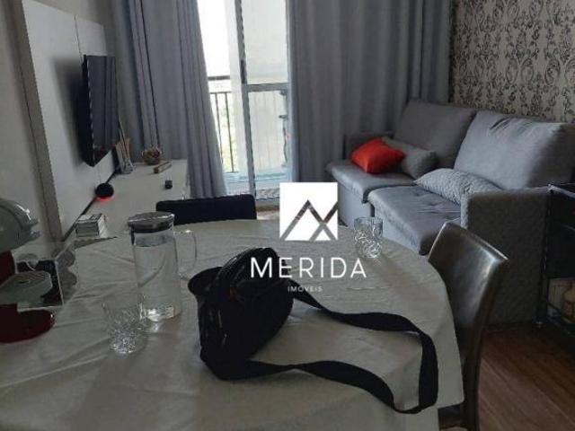 Apartamento com 2 dormitórios à venda, 52 m² por R$ 370.000,00 Vila Homero Thon Santo André/SP