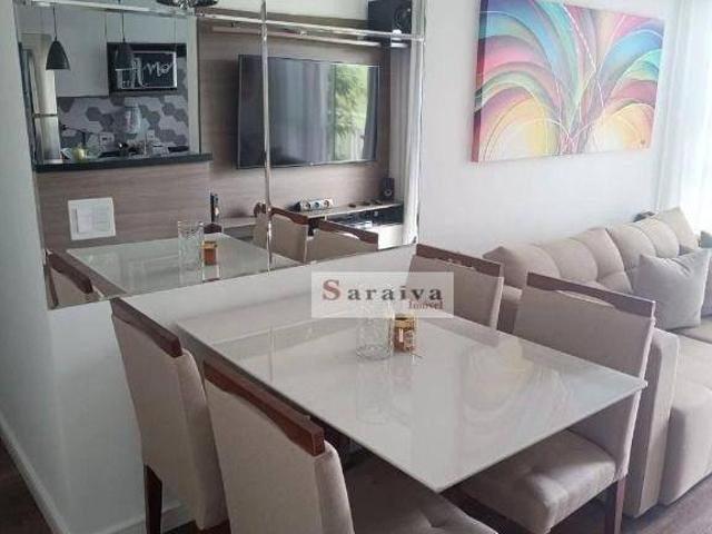 Apartamento com 2 dormitórios à venda, 52 m² por R$ 373.000,00 Santa Terezinha São Bernardo do C